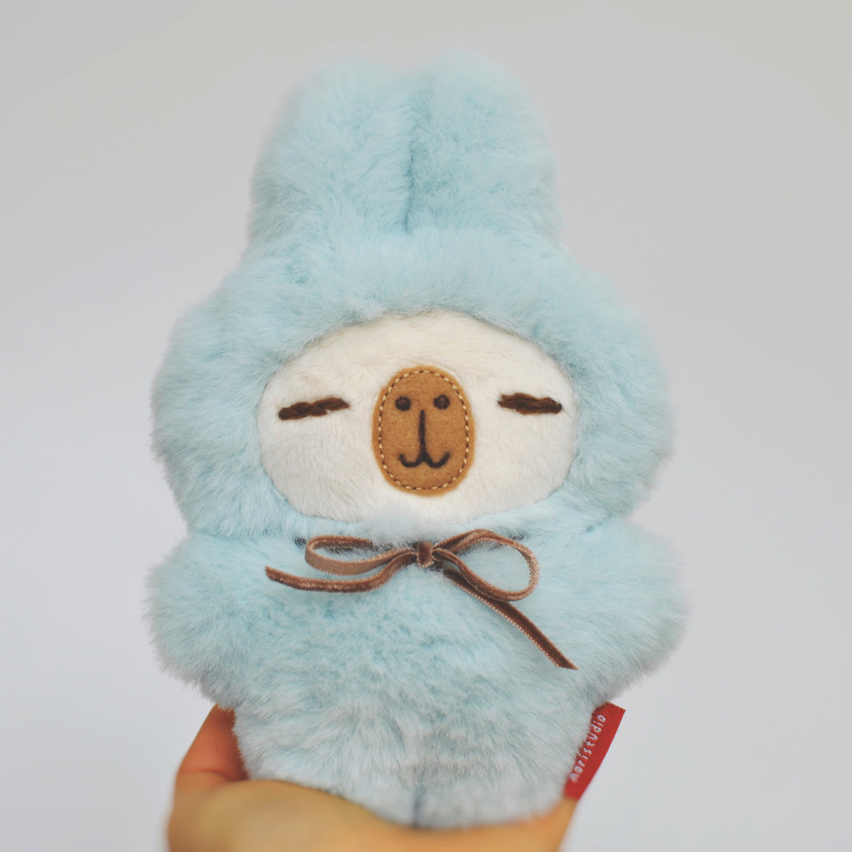 One-of-a-kind Handmade Plushie, Bunny Moonch, Mint Ice-cream | – Noristudio