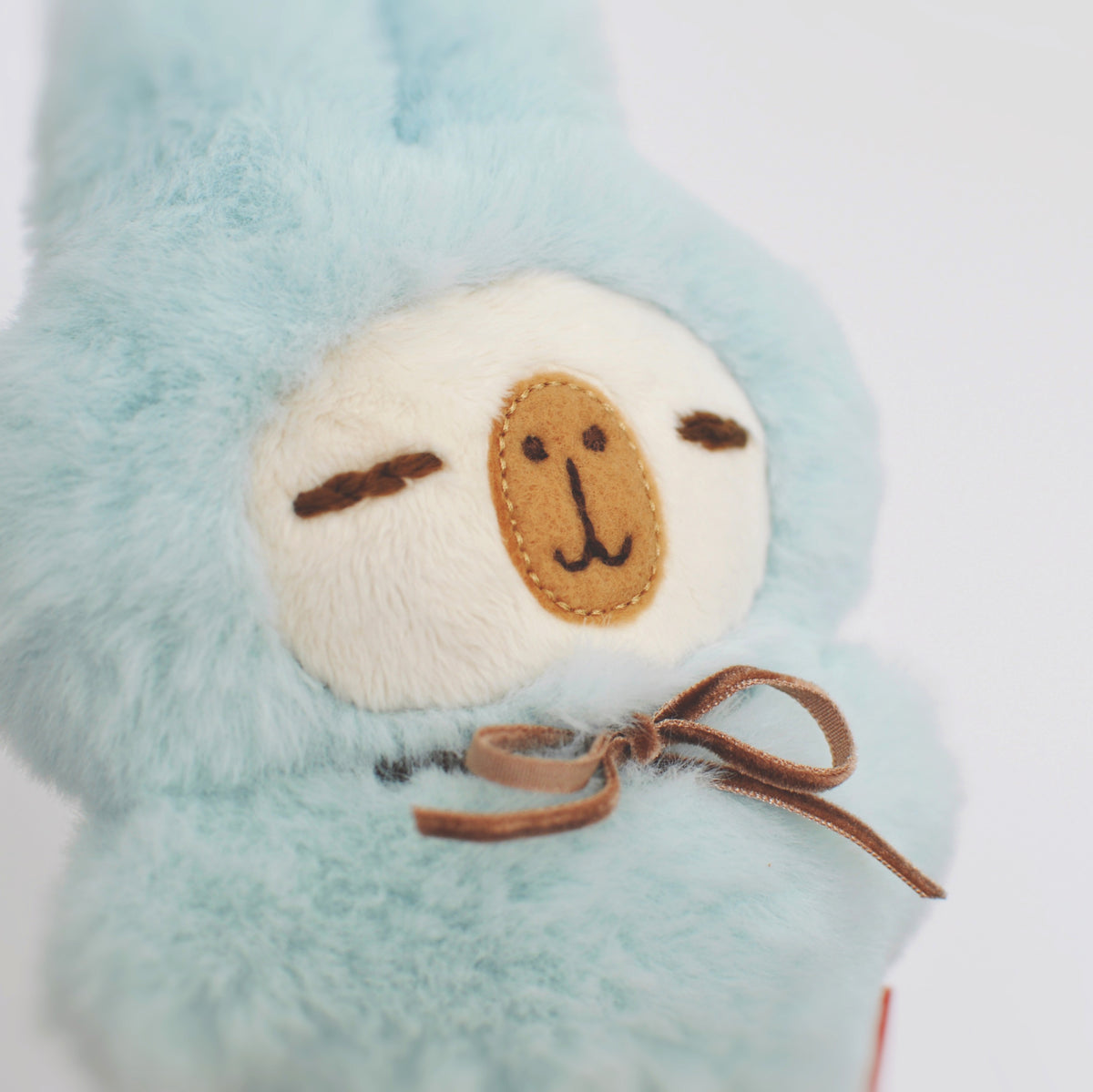 One-of-a-kind Handmade Plushie, Bunny Moonch, Mint Ice-cream | – Noristudio