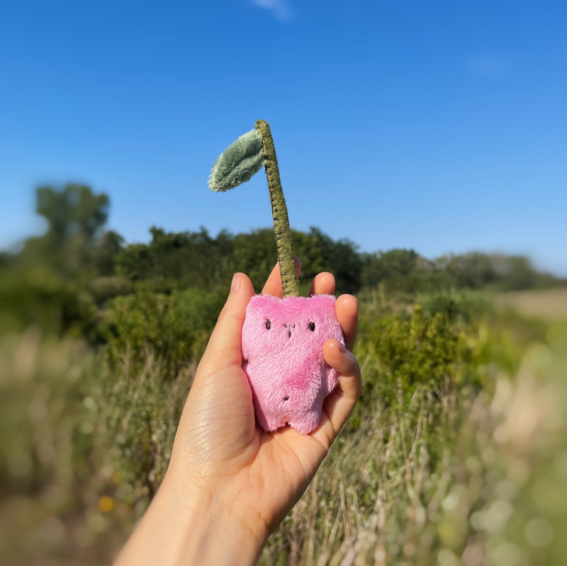 Handmade Plushie, Cherry, Mini | – Noristudio