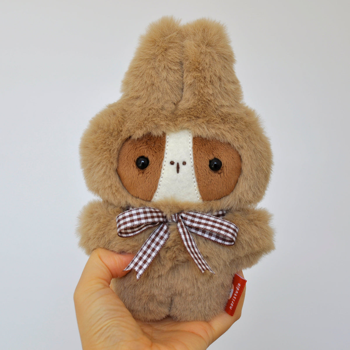 Handmade Plushie, Bunny Bubu, Coffee | – Noristudio