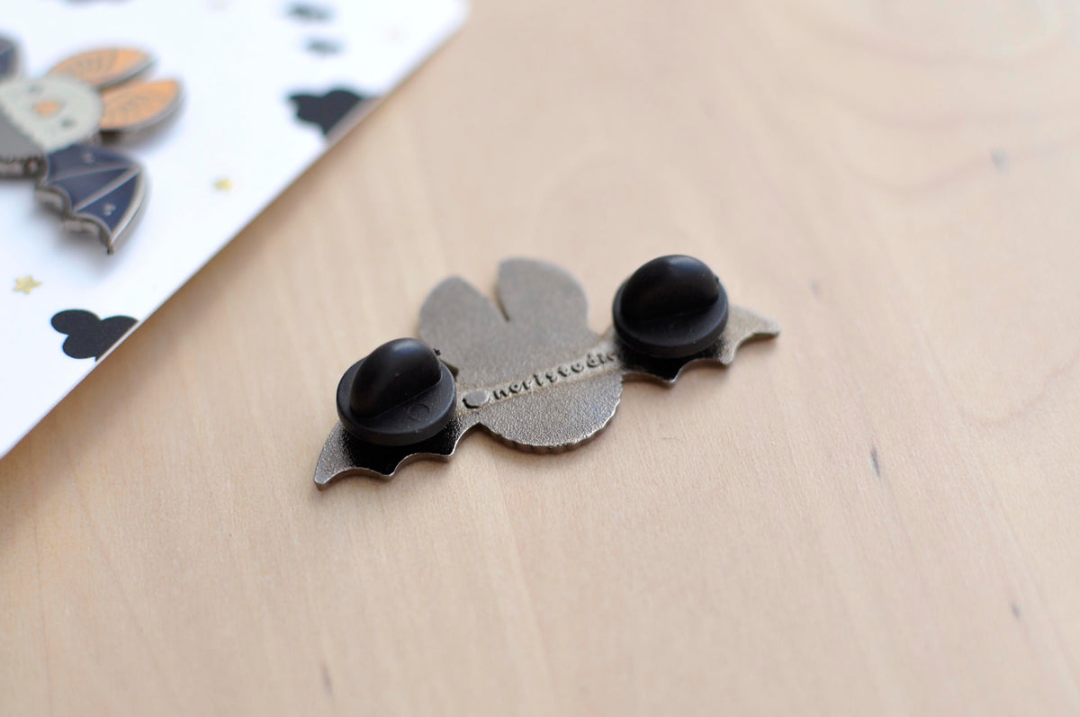Heart Nosed Bat Enamel Pin | – Noristudio
